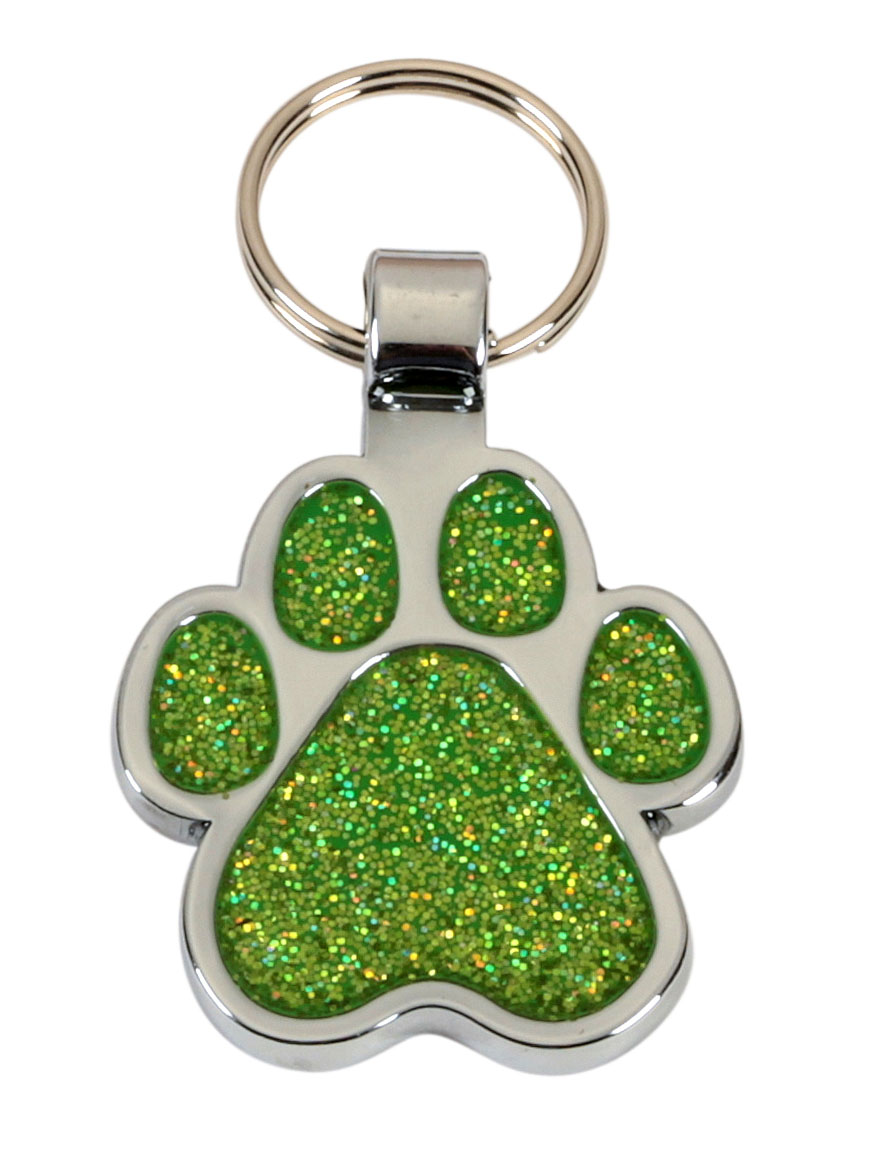 R5586 Green Glitter Paw Print – DrFix